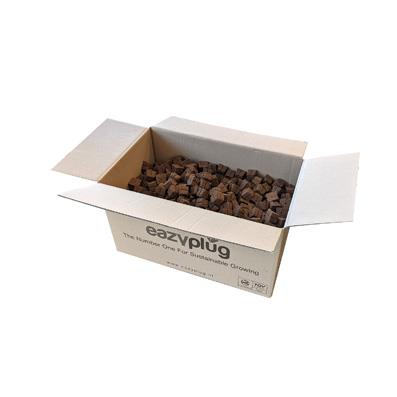 Quality Horticulture - Eazy Plug CT77 - Dried, Bulk Packed, Cutting Hole (1,000 pcs)